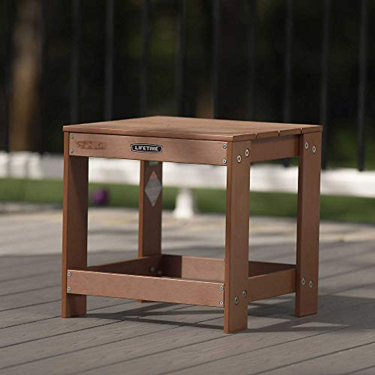 Lifetime 60246 Adirondack Table, Brown