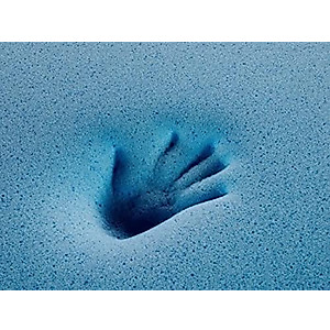 Dogbed4less XL Orthopedic Waterproof Memory Foam Dog Bed with Durable Denim Cover for Large Dogs and Extra Pet Bed Cover, 47X29X4 Fits 48X30 Crate