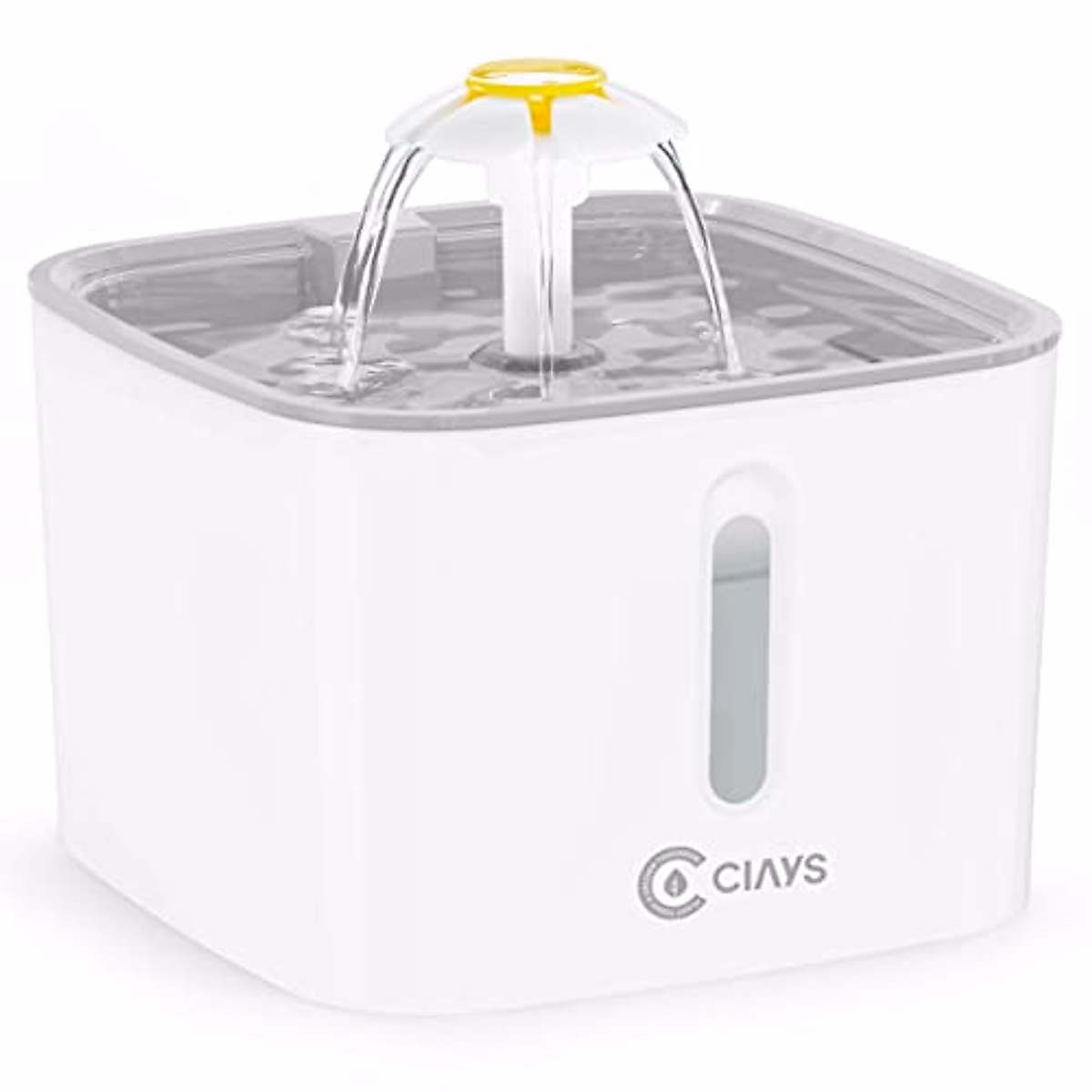 Ciays Automatic Pet Water Fountain, 84oz/2.5L Water Dispenser with 3 Replacement Filters for Cats, Dogs, Multiple Pets