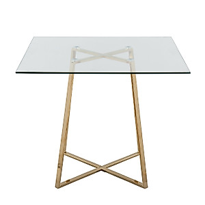 Cosmo Square Dining Table, Dining Height Table, Square Dinette Table, Small Dining Table for 4, Kitchen Table