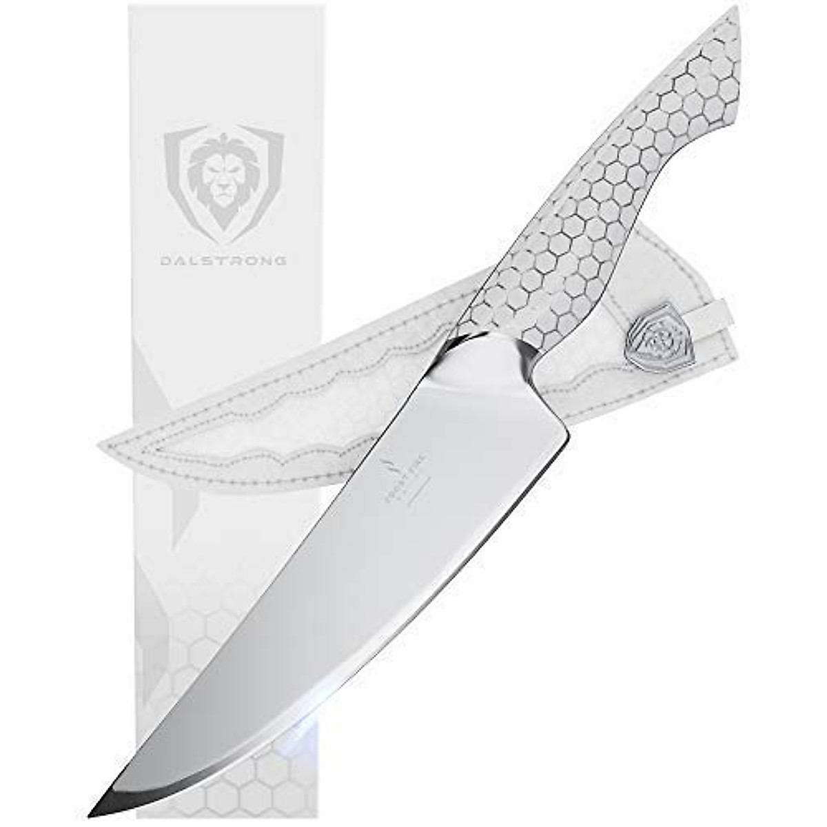 Dalstrong The Frost Fire Series 8" Chef Knife Bundled with The Frost Fire Series 3.5" Paring Knife