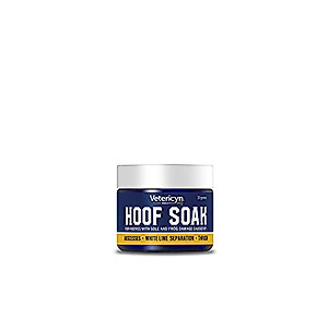 Vetericyn Hoof Soak. for Hooves with Sole and Frog Damage Caused by Abscesses, Whitel Line Separation, and Thrush. 30 Grams
