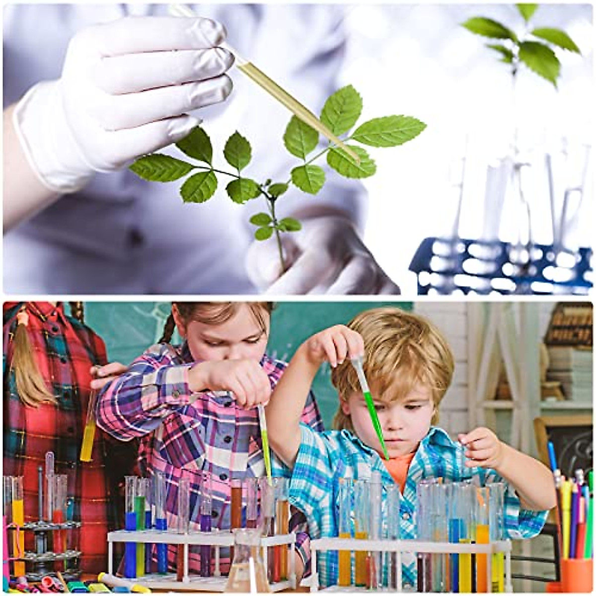 300PCS 3ML Plastic Transfer Pipettes, YSSHUI Disposable Pipette Transfer Pipettes for Essential Oil Pipette Makeup Tool