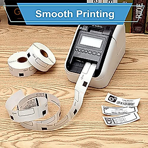 COLORWING Compatible Address Labels Replacement for DK-1201 Brother Labels 1.1 x 3.5 inch Die-Cut 29mm x 90mm, for Brother QL-800 QL-710W QL-810W, 12 Roll Standard Address Labels