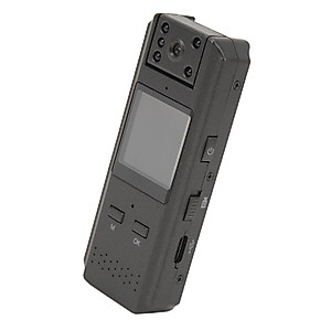 SALALIS HD Sports Camera, Aluminum Alloy Rear Clamp Mini HD Sports Camera Night for Riding