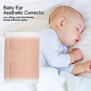 Baby Auricle Valgus Correction Patch, Silicone Ear Aesthetic Corrector, Newborn Baby Ear Aesthetic Correctors, Kids Infant Protruding Ear Patch Stickers, Baby Silicone Gel Ear Tape 4cmx50cm