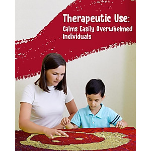 Vibrant Mermaid Sequin Fabric, Kid-Friendly Sensory Wall Panel for Kids, Ideal Items for Classroom, Home Activity and Autism Therapeutic Use, Fabric by The Yard, Sturdy & Reusable, Blue+Silver