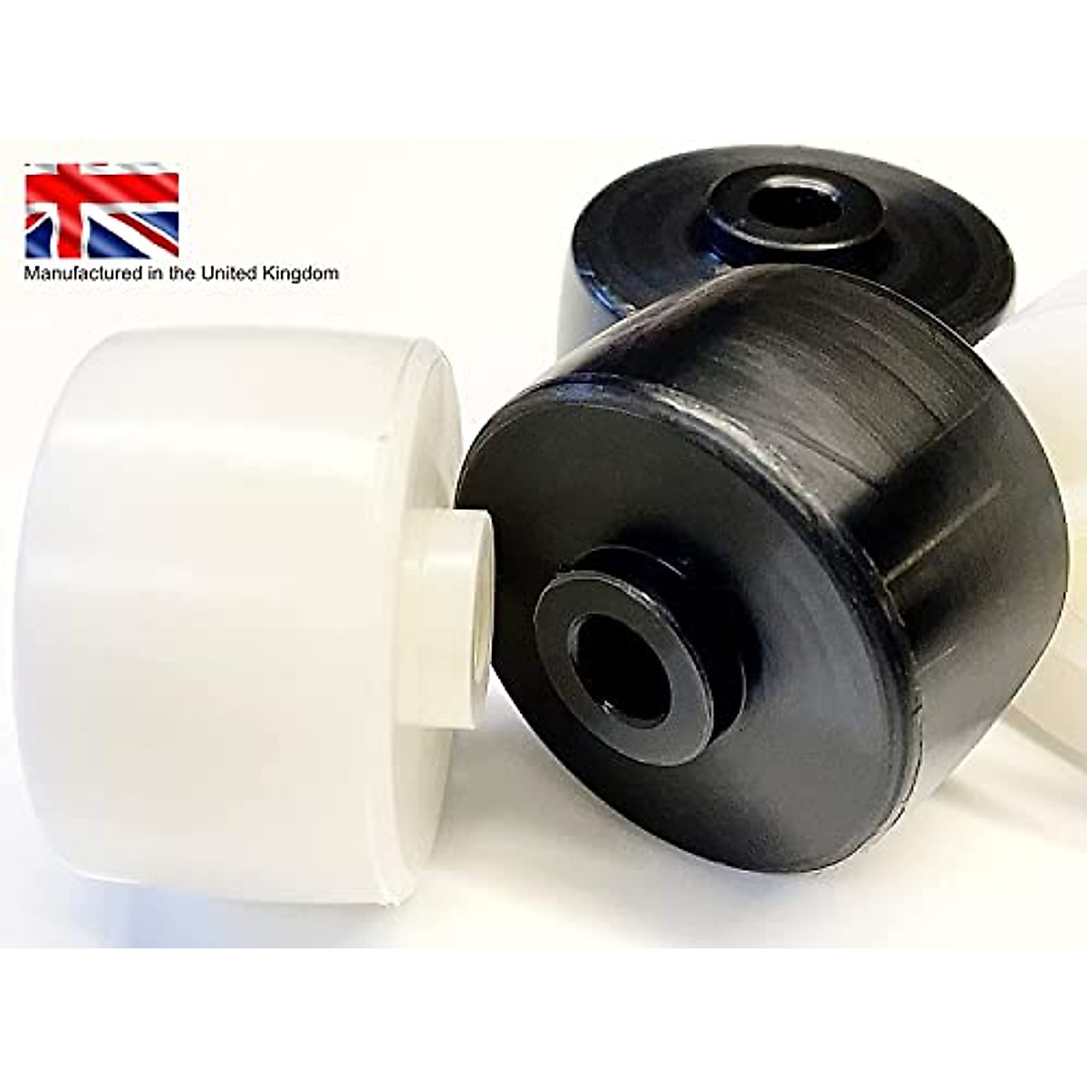 Pallet jack truck BT Rolatruc LHM230 & Similar Pallet Trucks Pallet Jacks Main Guide Entry Wheels SET OF 2 (White)