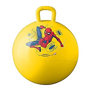 Hedstrom Marvel Spider-Man Hopper, 15-Inch, Yellow (55-97063)