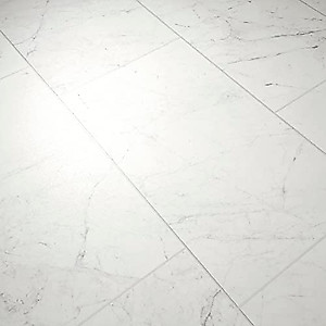 Mohawk Elite Calla Lily Marble 8'6" W x 7' L Cut Sheet Vinyl Flooring Roll