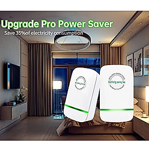 Gbbazu Pro Power Saver, Upgrade Electricity Saving Device Save Electricity Box, Household Smart Power Energy Saver Reduce Electric 30KW, Us Plug 90V-250V, Pro Power Save Device (2 Pack)