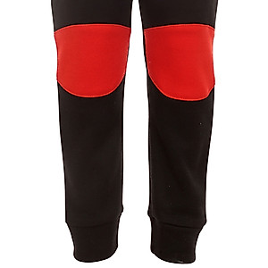 Disney Mickey Mouse Little Boys Half-Zip Sweatshirt & Pants Red 7-8