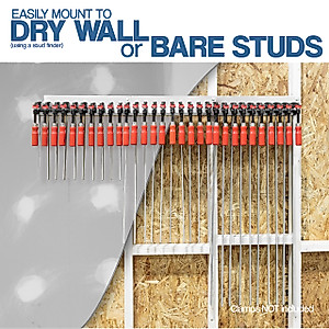 Fulton Woodworking Tools F-Clamp Modular Clamp Rack •Easy and Quick to Align •Pre-Drilled 16 inch on Center •3 Pack