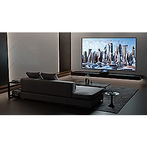 Hisense 100L9G-CINE100A 4K UHD Laser TV, Triple-Laser UST Ultra Short Throw Projector with 100" ALR Screen, 3000 Lumens, Android TV, HDR10, 40W Dolby Atmos, Built-in Alexa and Google Assistant