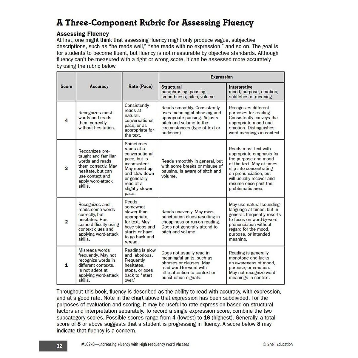 Increasing Fluency with High Frequency Word Phrases Grade 3 (Increasing Fluency Using High Frequency Word Phrases)