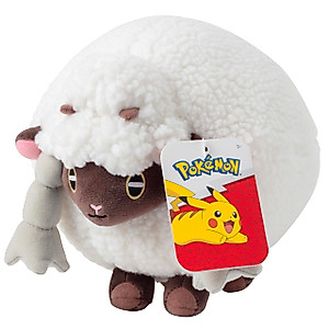 Pokémon 8" Wooloo Plush - Sword and Shield - Officially Licensed - Authentic Soft Stuffed Animal Toy Figure - Valentine's Day & Easter Basket Stuffer Gift for Kids, Boys, Girls - 2+
