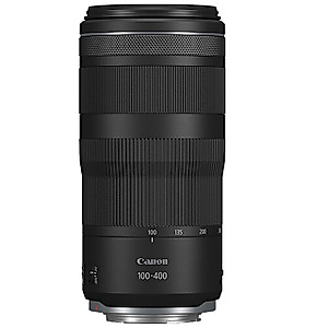 Canon EOS R5 Mirrorless Digital Camera with RF 24-105mm f/4 L is USM Lens + RF 100-400mm is USM Lens + RF 50mm f/1.8 STM Lens + 128GB Memory + Case + Tripod + Filters (43pc Bundle)