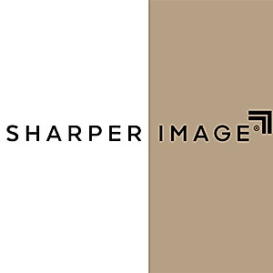 SHARPER IMAGE All Season Down Alternative Box Stitch Reversible Comforter, King, Tan