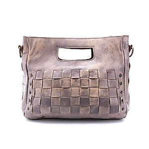 Bed|Stu Women’s Orchid Leather Bag (Light Grey Driftwood)