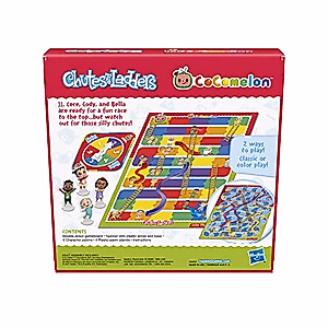 Hasbro Gaming Chutes and Ladders: CoComelon Edition Board Game for Kids | 2-4 Players | Preschool Back to School Gifts | Ages 3+ (Amazon Exclusive)