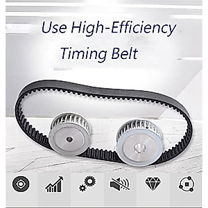 Xuulan Xianglaa-Timing Belt HTD Belts 830-5M-12, C=830mm, Rubber Closed Loop Timing Belts, Width 22/20/25mm, 166T, CNC Belts (Length : 830-5M, Width : Width 28mm)