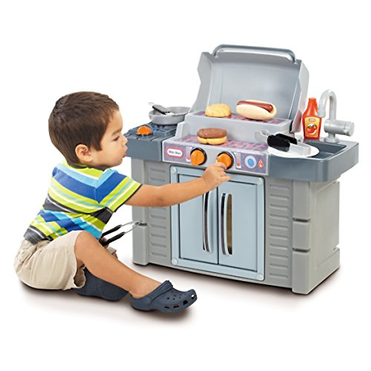 Little Tikes Cook 'n Grow BBQ Grill Gray