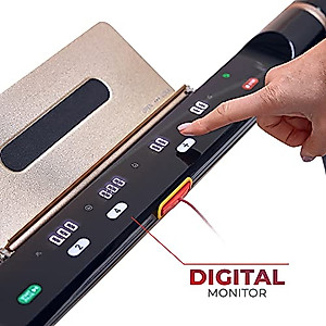 SUNNY HEALTH & FITNESS ASUNA Space Saving Treadmill, Motorized with Speakers for AUX Audio Connection - 8730G