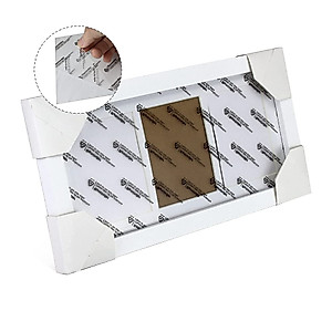 ASmileIndeep Baby Hand and Footprint Kit, New Born Baby Girls Gift, Registry, Baby Gifts, Newborn Keepsake Baby Handprint Kit, Baby Shower Gifts, Baby Milestone, Nursery Decor, Memories (White)