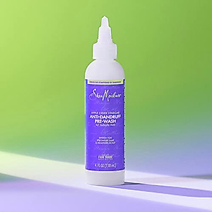 SheaMoisture Hair Care System Anti-Dandruff Pre-Wash For Stronger Hair & Healthier Scalp Formulated With Apple Cider Vinegar Fair Trade Shea Butter For Soft, Smooth Hair 4oz