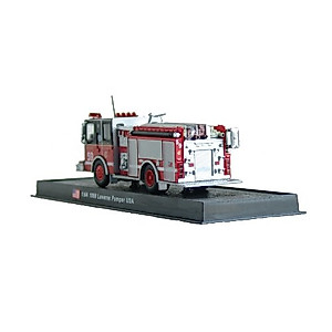 Luverne Pumper Fire Truck Diecast 1:64 Model (Amercom GB-17)