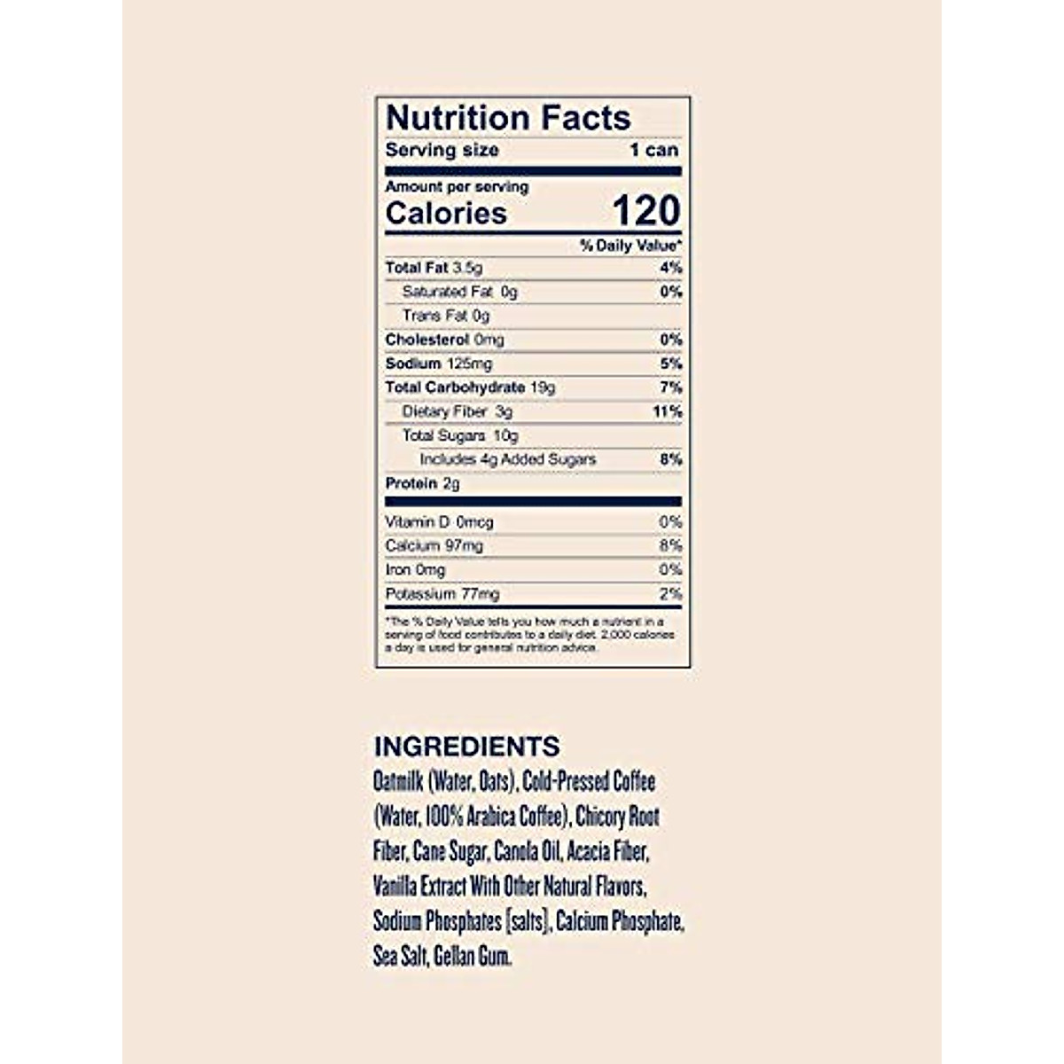 La Colombe Oatmilk Draft Latte, Plant-Based, Dairy-Free, Grab And Go Coffee, Vanilla, 9 Fl.Oz