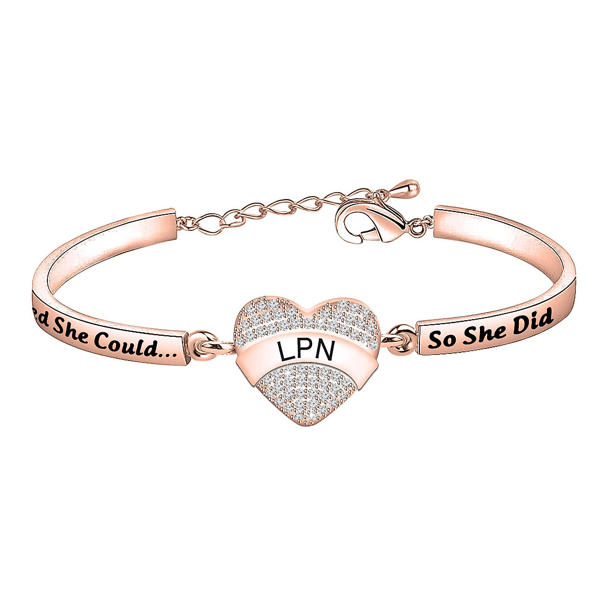 TIIMG LPN Gift Licensed Practical Nurse Gift Nursing Graduation Gift LPN Nurse Graduate Gift She Believed She Could So She Did Medical Graduation Gift