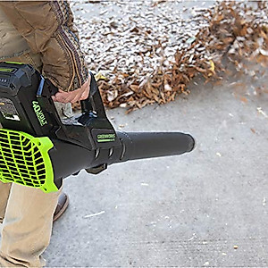 Greenworks 40V 115MPH Brushless Axial Blower, 3AH Battery and Charger Included LB-430
