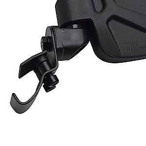 Universal UTV Side View Mirrors large field of view 360° Rotate Adjustable Rearview Mirror Shatter-resistant Clear View Compatible with Polaris Ranger General Defender Can-Am Maverick Trail