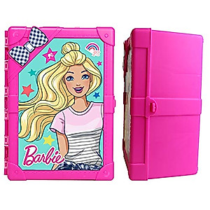 Tara Toys Barbie 8-Doll Multi-Compartment Storage Case with New and Improved Latch