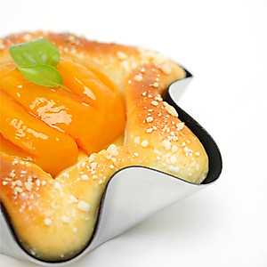 Tosnail 8 Pack Non-stick Tortilla Pan Taco Shell Maker Egg Tart Mold