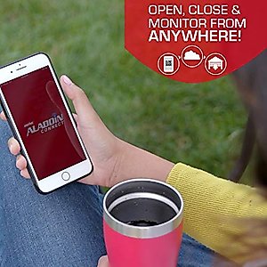 Genie ALKT1-R Smart Garage Door Opener Controller, Aladdin Connect Kit, Works with Alexa, Google, SmartThings