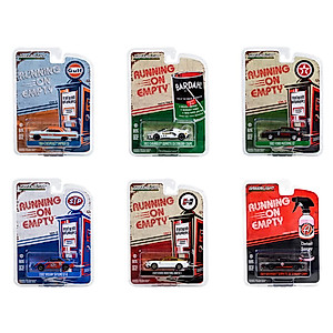 Greenlight 41150 Running on Empty Series 15 Complete Set of Six (6) Diecast Models 1:64 Scale