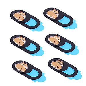 Mobestech 18 Pcs Cover Webcam Cover Slide Privacy Cover Webcam Lens Cover Laptop