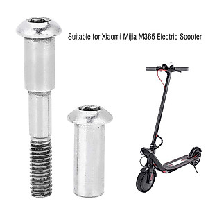 SolUptanisu Fixed Bolt Screw Folding,for MIJIA M365 Electric Scooter Replacement Hinge Bolt Skateboard Assembled Screws Parts Pothook