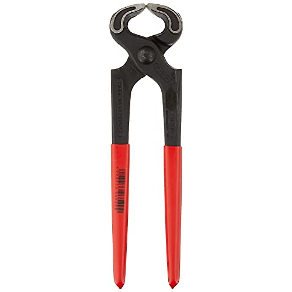 KNIPEX Tools - Carpenters' End Cutting Pliers (5001210),Grips Plastic Coated, Red,210 millimeters