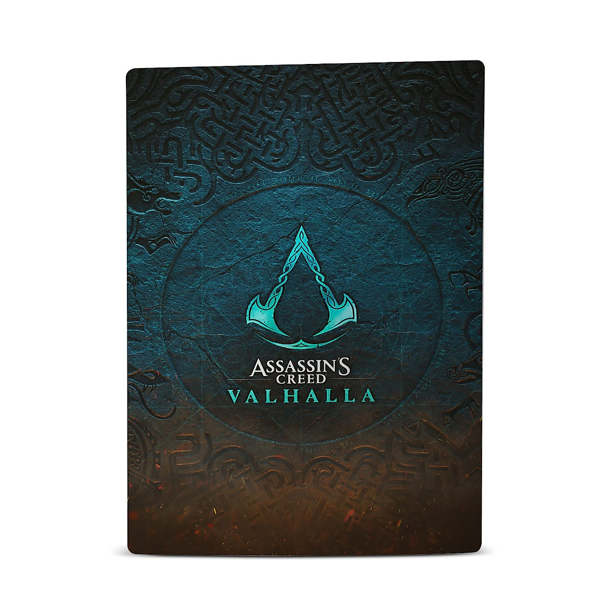 Head Case Designs Officially Licensed Assassin's Creed Logo Valhalla Key Art Matte Vinyl Faceplate Sticker Gaming Skin Decal Cover Compatible With Sony PlayStation 5 PS5 Disc Edition Console