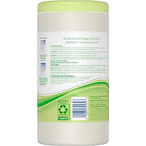 Clorox Multi-Purpose Paper Towel Wipes, Trap and Lift Messes Like a Paper Towel and Kills 99.9% of Bacteria*, Sanitizing Wipes, Jasmine Scent - 75 Wipes