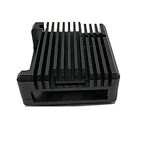ZkeeShop Aluminum Case Alloy Armor with Cooling Heatsink Compatible for Raspberry Pi 3 Model B，Pi 3 B+，Pi 2 Model B(Not Include Raspberry Pi Board) (Without Fan)