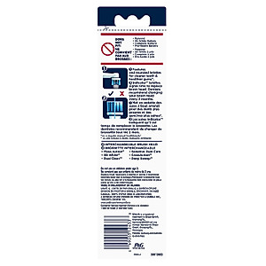 Oral-B Precision Clean Replacement Brush Heads for an Oral-B Electric Toothbrush, Pack of 2