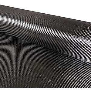 Co-parts Black Carbon Fiber Cloth Fabric 200g 19.5"wide 3K Weave 78.5" long