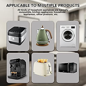 SAIGHT 6 PCS Cord Organizer for Kitchen Appliances, Holder 2 Kinds of Style, Upgraded Keeper, Wrapper Stick Firmly on Appliances Mixer, Coffee Maker, Pressure Cooker, Air Fryer & Other