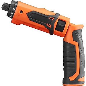 VEVOR Cordless Screwdriver, 8V 7Nm Electric Screwdriver Rechargeable Set with 82 Accessory Kit and Charging Cable, Nut Drivers Magnetic Bit Holder Tool Kit Home Repair, LED Light Dual Position Handle