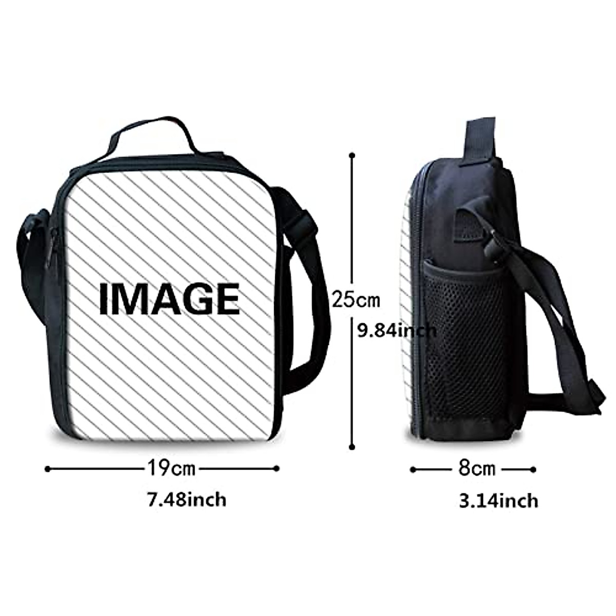 WELLFLYHOM 3 Pcs Western Cowboy School Bag Backpack Purse for Boys with Lunch Box Exotic Retro Horse Style School Bookbag Elementary Primary Kids Girls Bagpack Rucksack Small Pencil Case