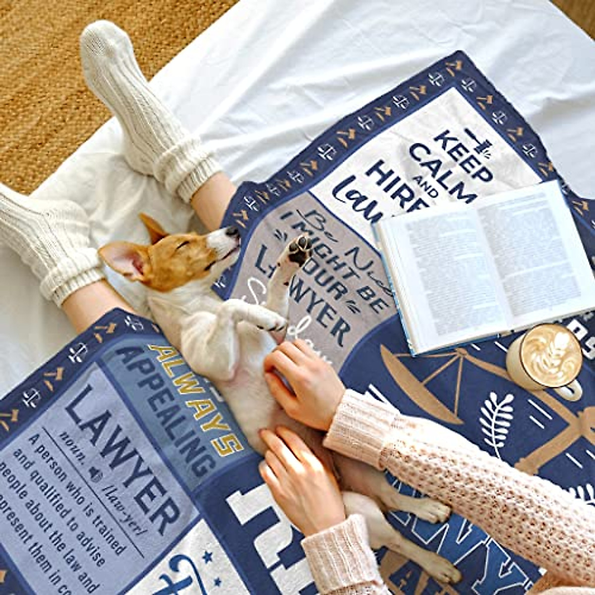 Lawyer Gifts for Women Lawyer Gifts for Men Mothers Day Blanket Law School Graduation Gifts Law School Essentials Law School Gifts Lawyer Gift Ideas Best Lawyer Ever Throw Blanket 60 x 50 Inch
